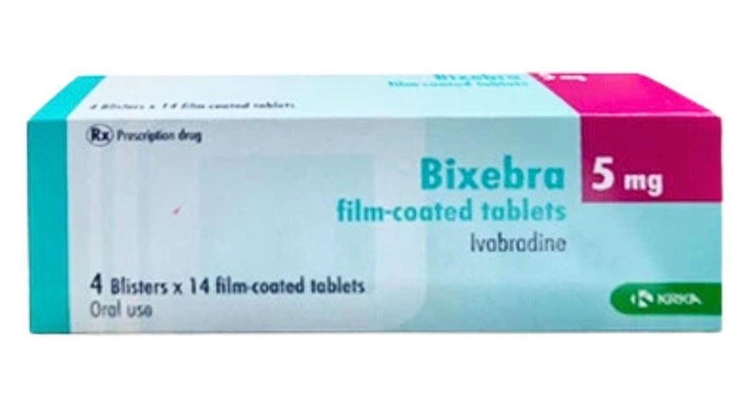 Bixebra 5mg điều trị triệu chứng đau thắt ngực (4 vỉ x 14 viên) - 01/ ...