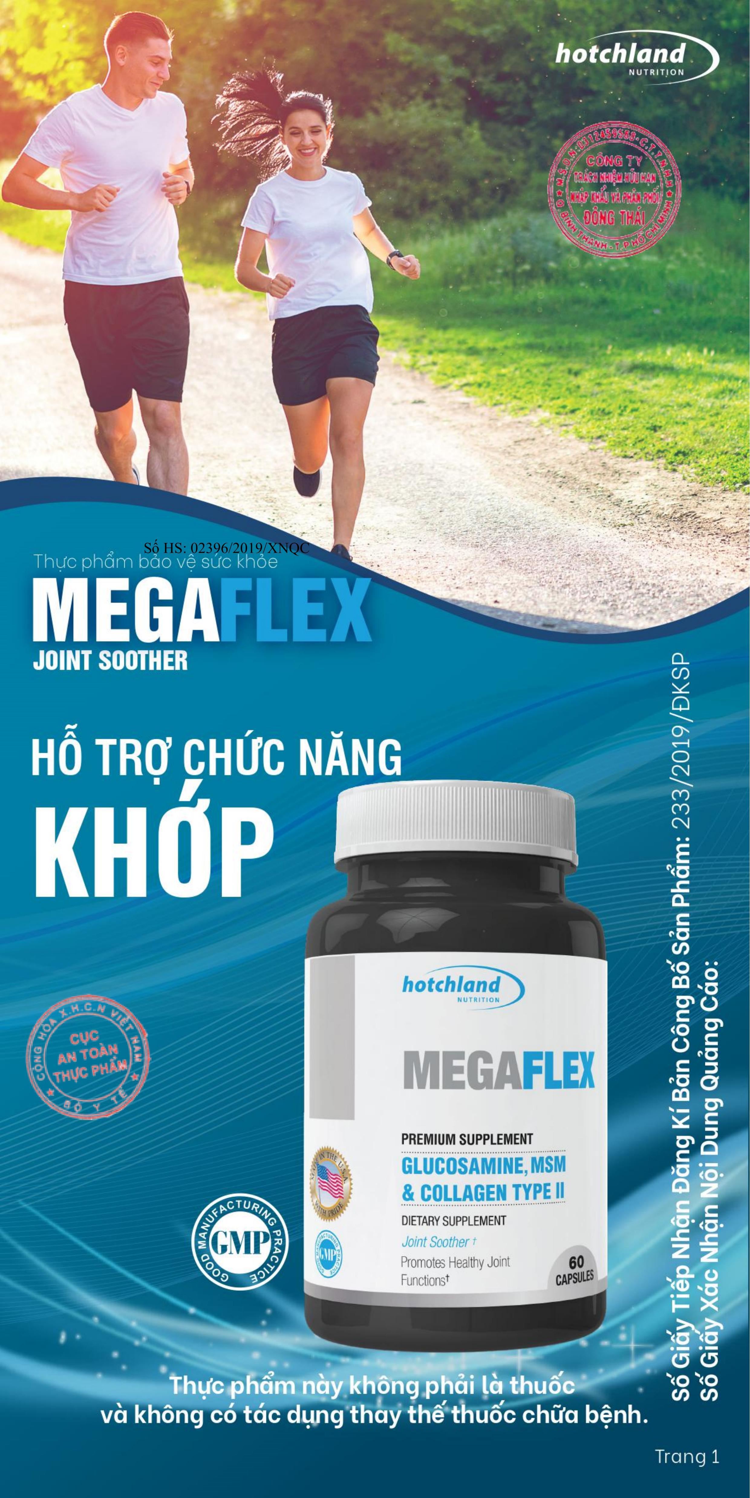 Mega Flex lọ 60 viên - 05/2026 | nhathuocankhang.com