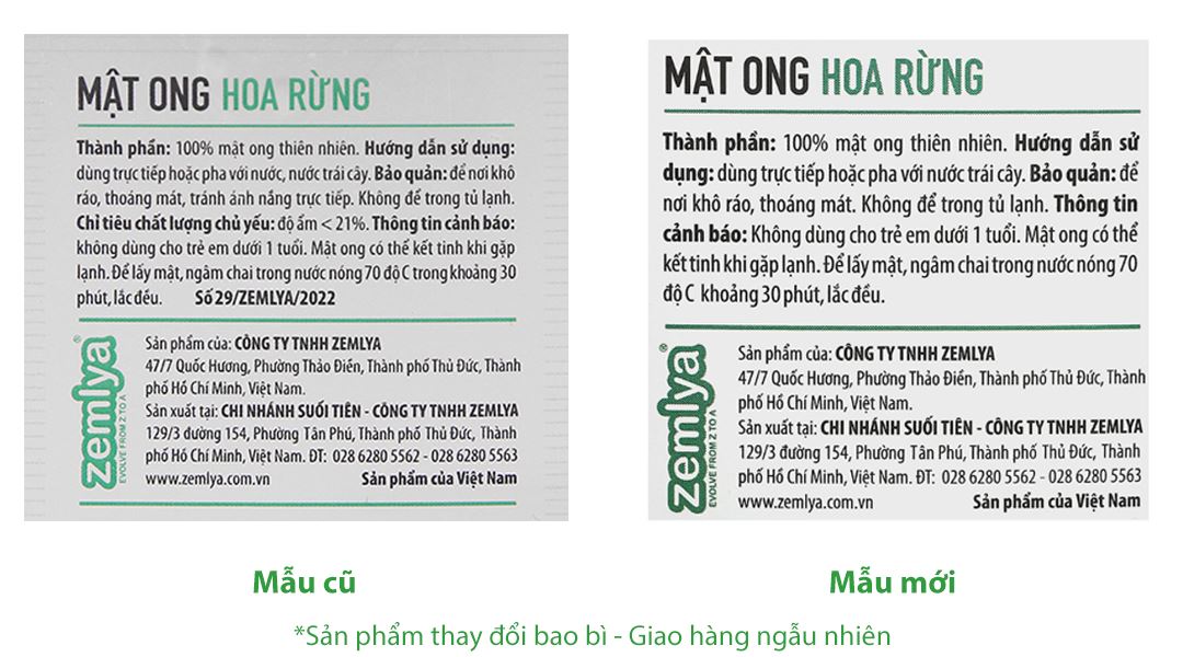 Mật Ong Hoa Rừng - Rừng Nhiệt Đới Zemlya 360G - 10/2025 | nhathuocankhang.com