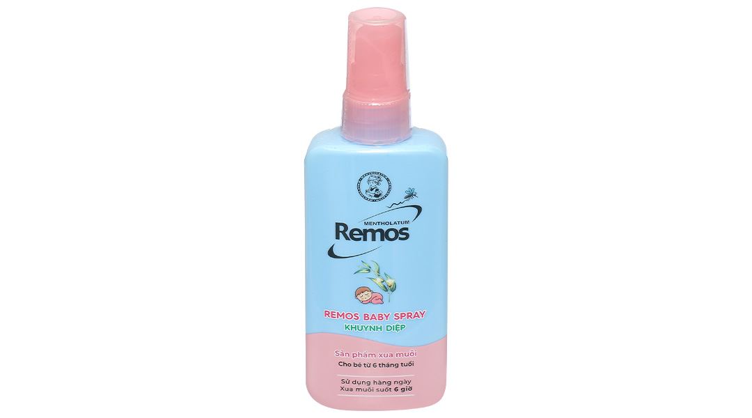Xịt chống muỗi Remos Baby Spray hương khuynh diệp cho bé chai 70ml - 04 ...