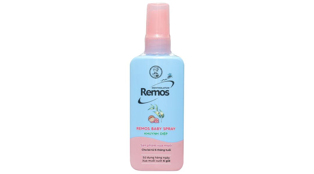 Xịt chống muỗi Remos Baby Spray hương khuynh diệp cho bé chai 70ml - 01 ...