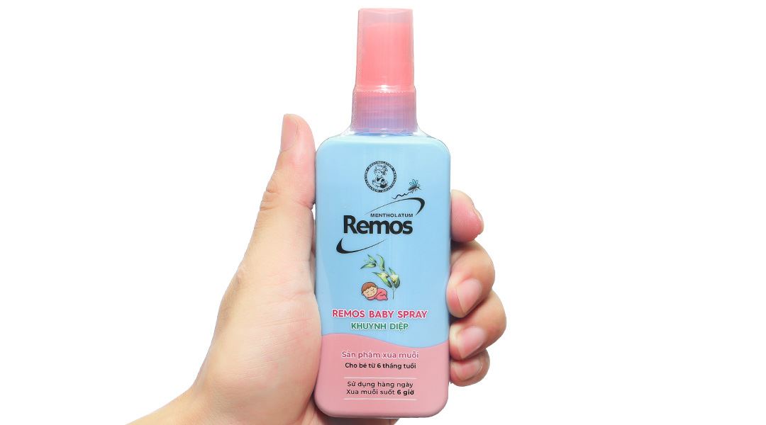 Xịt chống muỗi Remos Baby Spray hương khuynh diệp cho bé chai 70ml - 04 ...