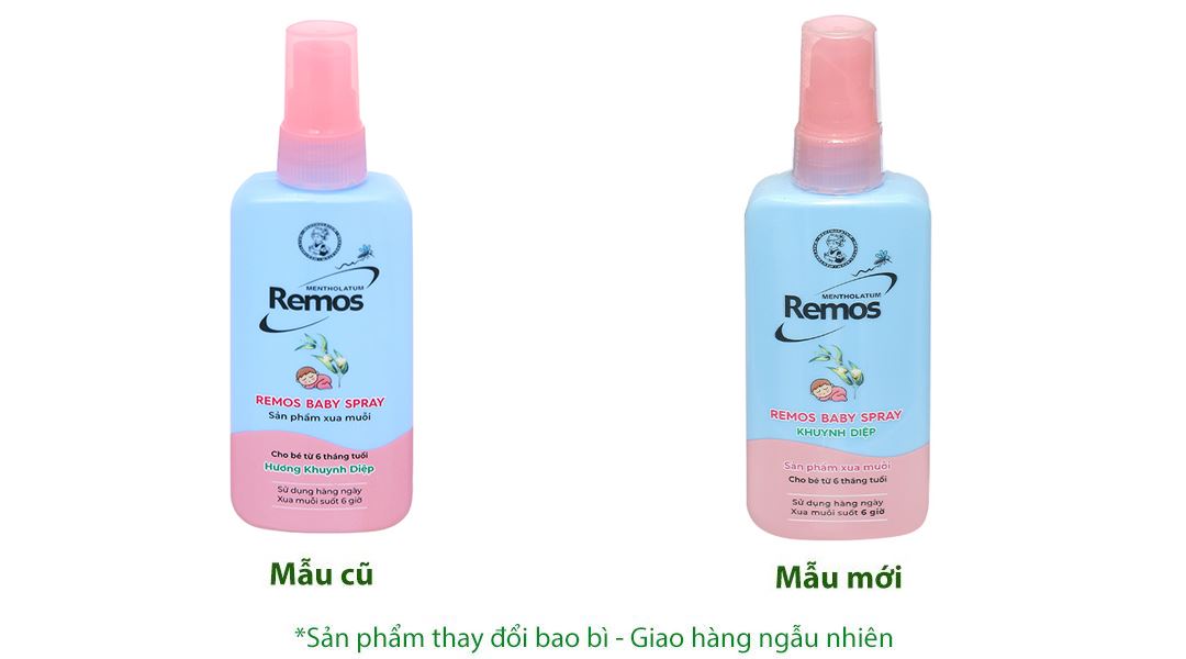 Xịt chống muỗi Remos Baby Spray hương khuynh diệp cho bé chai 70ml - 01 ...