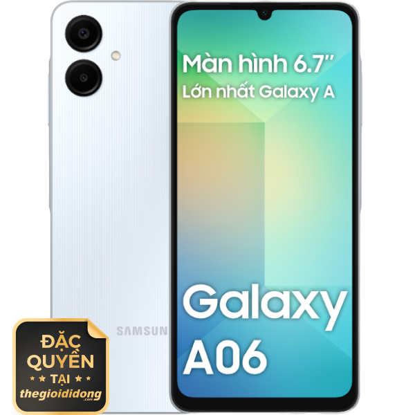 Samsung Galaxy A06 6GB/128GB - Chính hãng, giá tốt, có trả góp