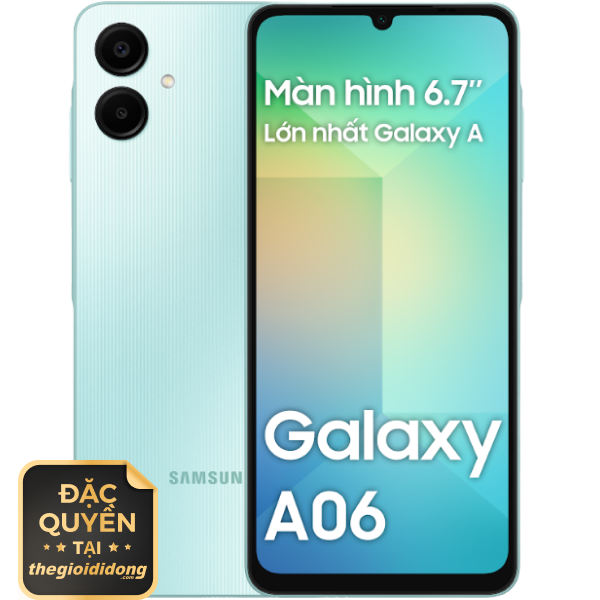 Samsung Galaxy A06 6GB/128GB - Chính hãng, giá tốt, có trả góp
