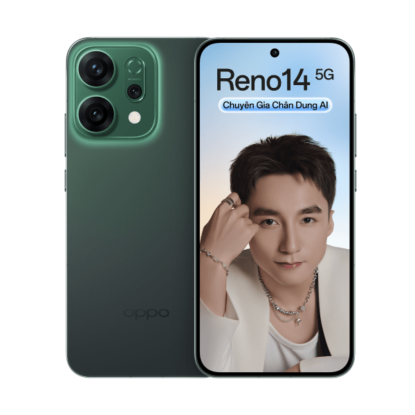 OPPO Reno14 F 5G 12GB 256GB giá tốt, bảo hành 24 tháng