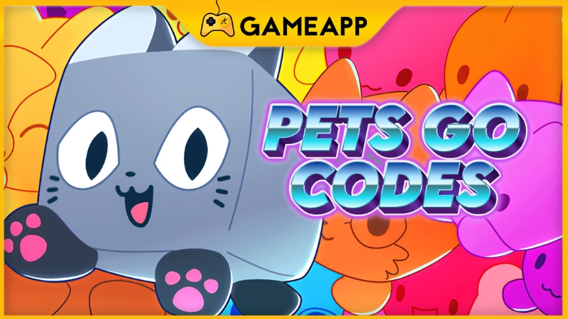 Code Pets Go Roblox mới nhất tháng 03/2025 cập nhật liên tục