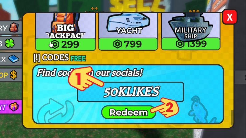 Code Go Fishing mới nhất tháng 08/2025 cập nhật liên tục