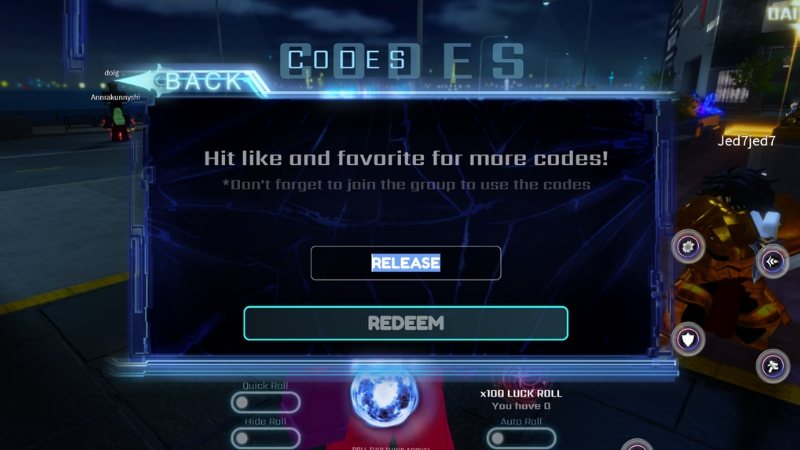 Code Hunters Roblox tháng 04/2025 mới nhất cập nhật liên tục