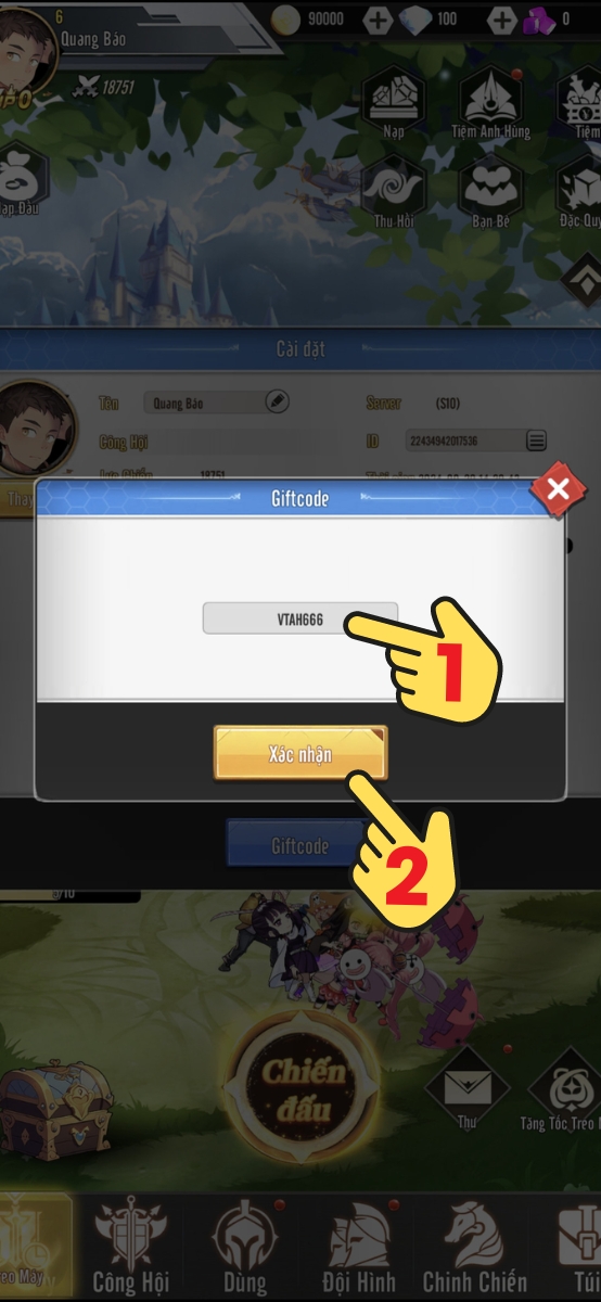 Code Kỷ Nguyên Anh Hùng (code Vũ Trụ Anh Hùng) mới nhất 10/2024