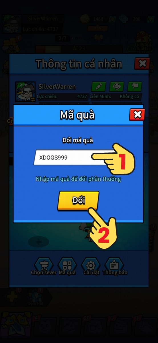 Code X Dogs Siêu Khuyển mới nhất tháng 10/2024 cập nhật liên tục