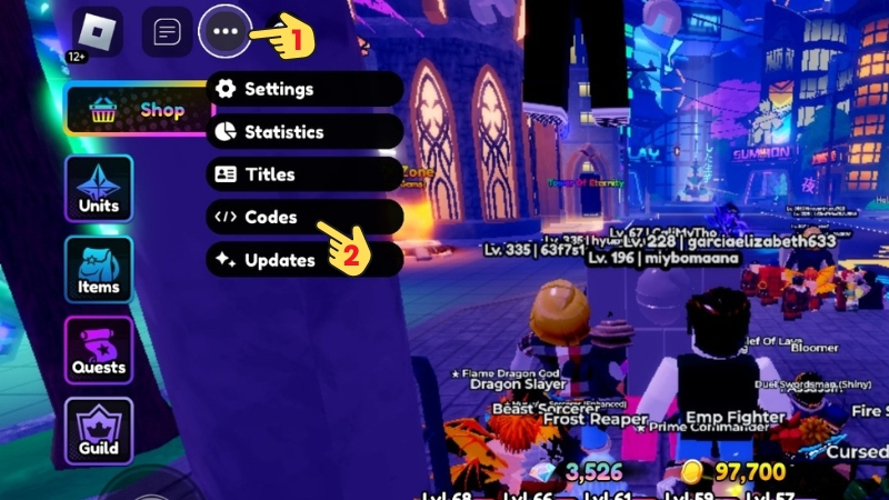 Full code Anime Defenders update 9 tháng 09/2025 mới nhất