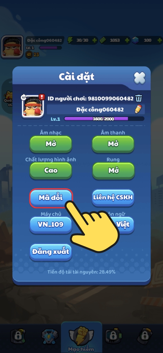 Nhận code Potato Hero (Vệ Binh Ngày Tận Thế) mới nhất 09/2025