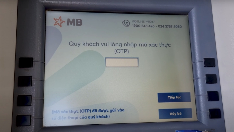 Cách rút tiền không cần thẻ MB Bank nhanh, đơn giản nhất