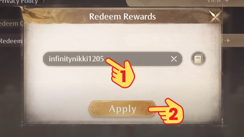 Code Infinity Nikki mới nhất tháng 02/2025 cập nhật liên tục