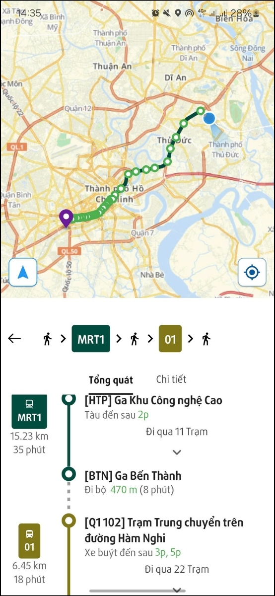 Tải HCMC Metro HURC - App tàu điện Metro TP.HCM (xem tuyến, lộ trình)