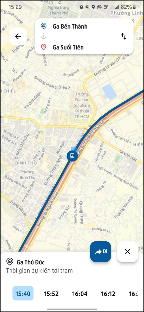 Tải HCMC Metro HURC - App tàu điện Metro TP.HCM (xem tuyến, lộ trình)