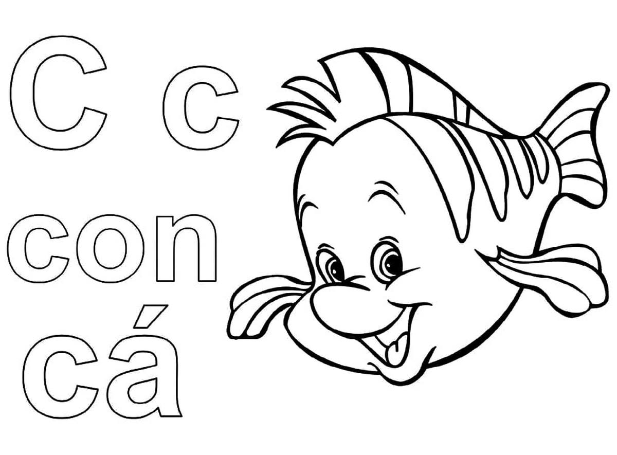 Tranh tô màu 29 chữ cái tiếng Việt cho bé học mà chơi