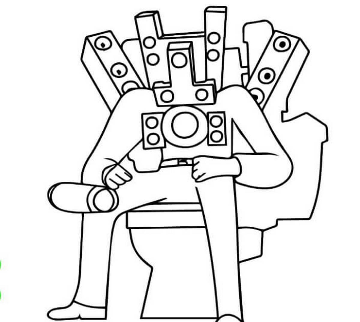 100+ tranh tô màu cameraman đẹp, sáng tạo dành cho bé