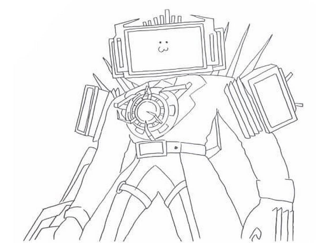 100+ tranh tô màu cameraman đẹp, sáng tạo dành cho bé