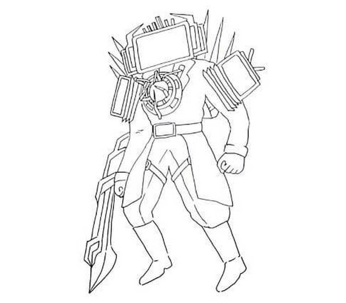 100+ tranh tô màu cameraman đẹp, sáng tạo dành cho bé