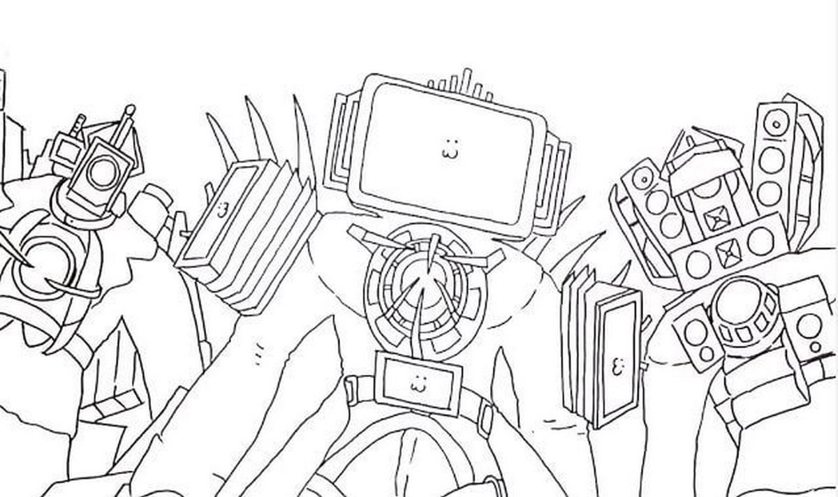 100+ tranh tô màu cameraman đẹp, sáng tạo dành cho bé