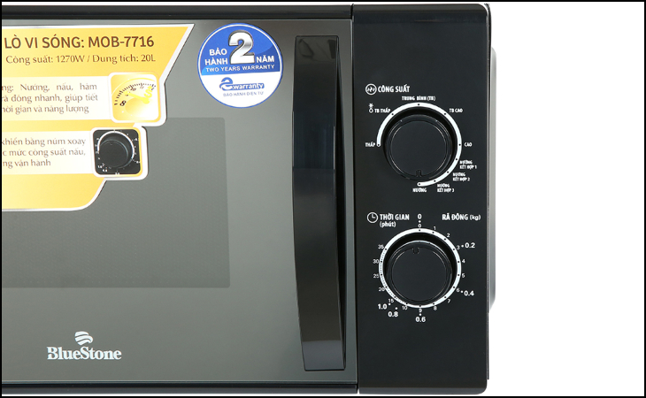 Hướng dẫn sử dụng lò vi sóng BlueStone MOB-7716 đúng cách