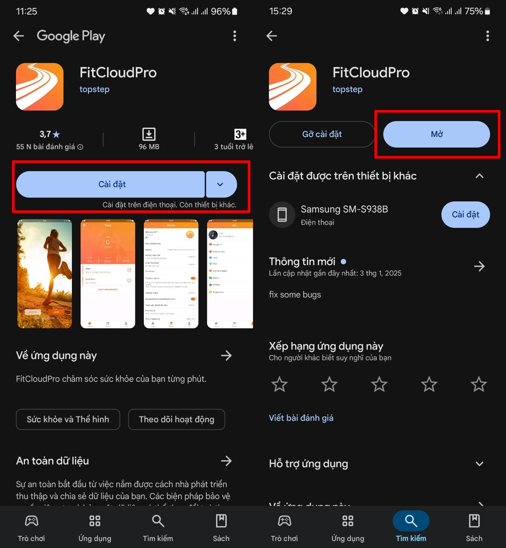 Hướng dẫn cách sử dụng ứng dụng FitCloudPro để kết nối đồng hồ BeFit
