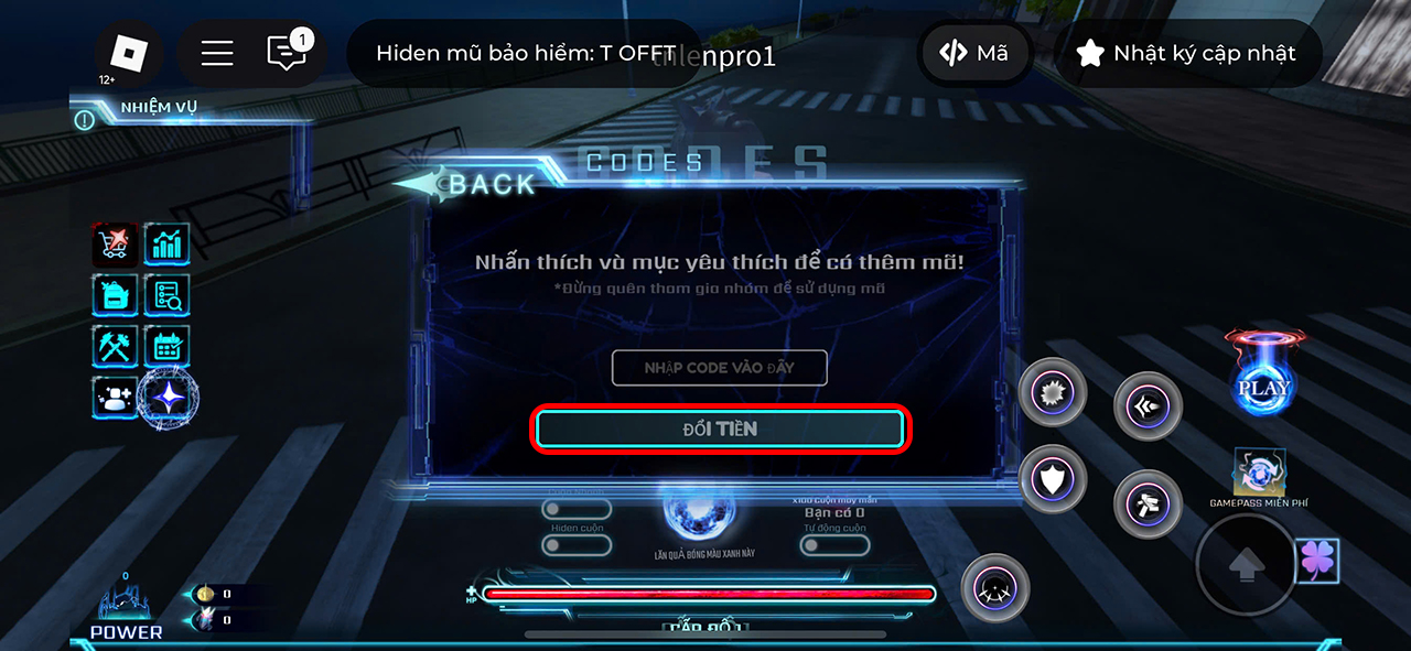 Code Hunters Roblox tháng 05/2026 mới nhất cập nhật liên tục