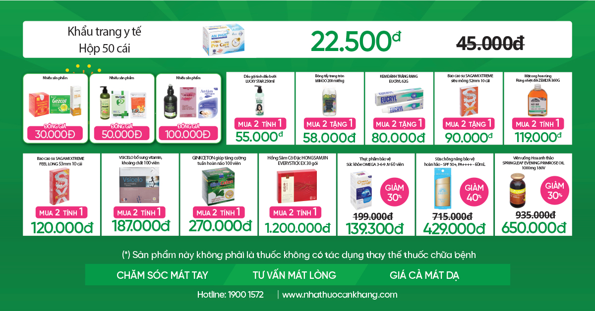 (15/08 - 17/08) Giờ vàng giá shock - Khuyến mãi tưng bừng
