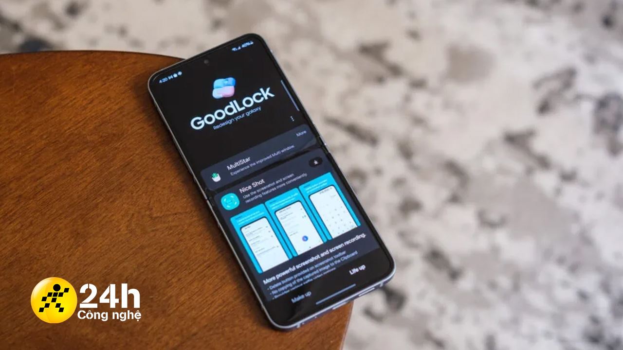 Samsung đã cải tiến hoàn toàn giao diện của ứng dụng Good Lock trong ...