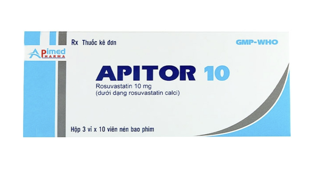 Apitor 10 điều trị cholesterol cao, giúp hạ mỡ máu (3 vỉ x 10 viên) - 03/2025 | nhathuocankhang.com