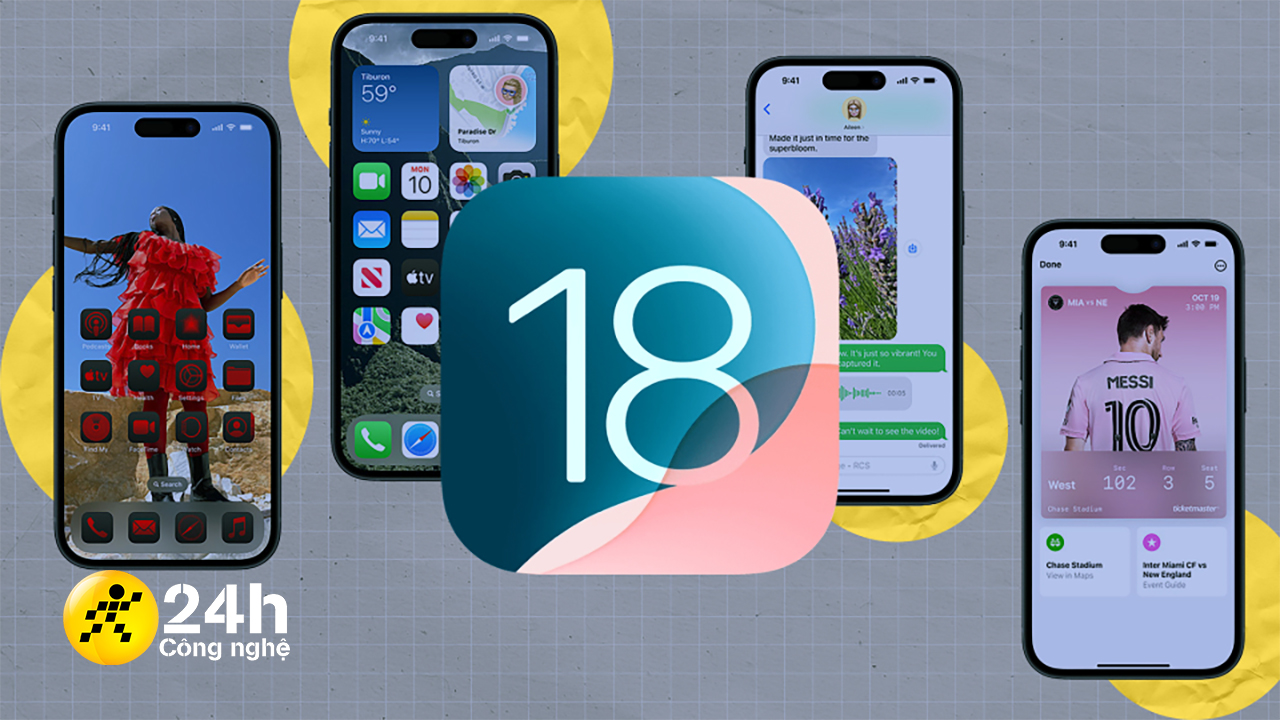 Hướng dẫn cách cập nhật iOS 18 chính thức với nhiều tính năng siêu hay