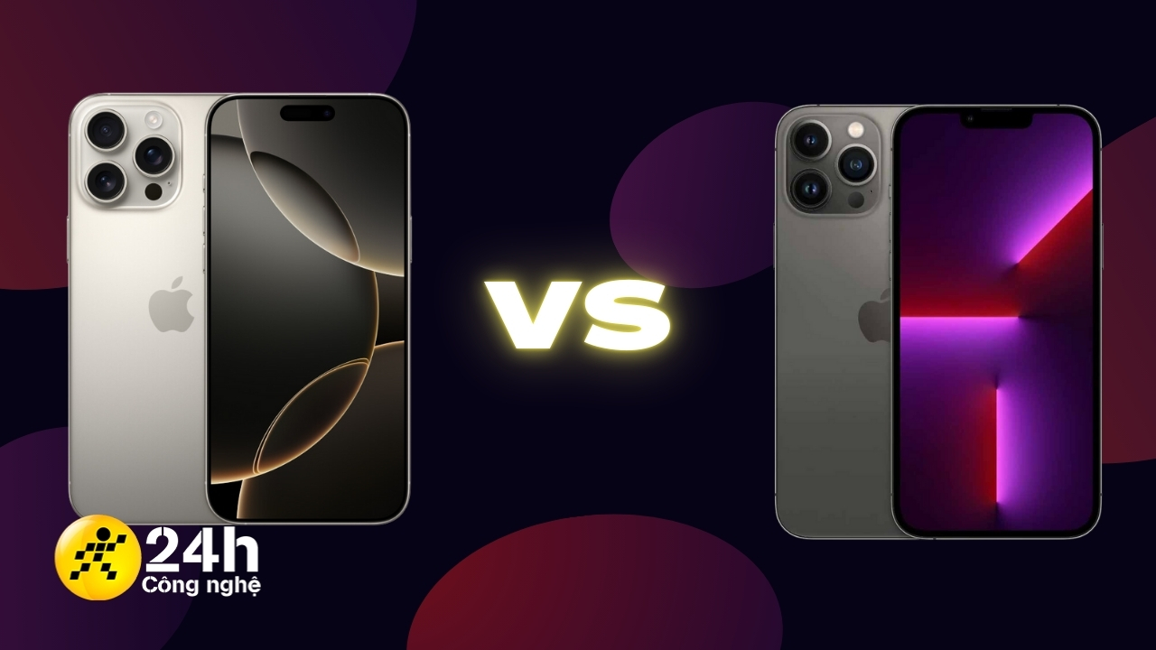 So sánh iPhone 16 Pro Max và iPhone 13 Pro Max: Khi siêu phẩm va nhau