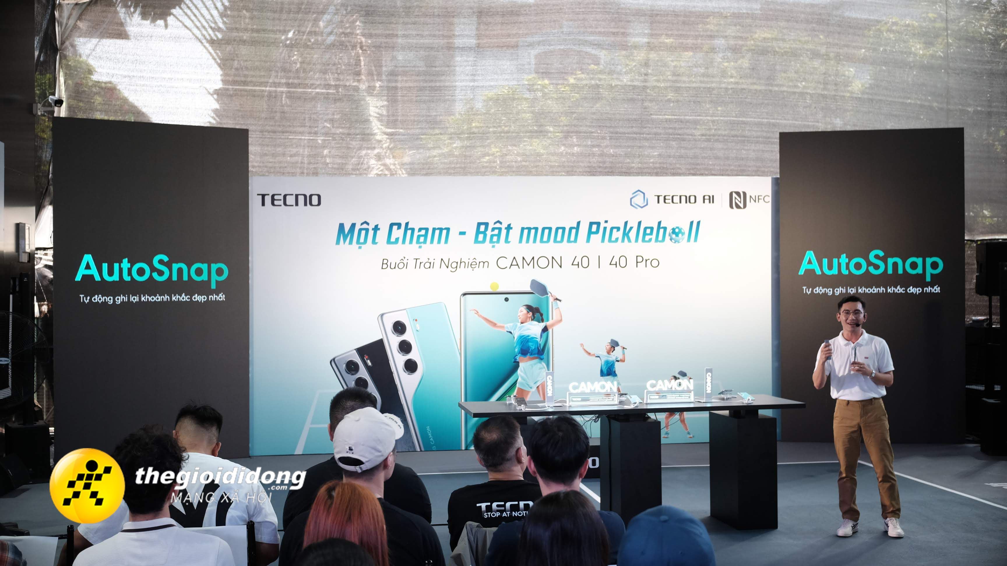 TECNO CAMON 40, CAMON 40 Pro: Phím FlashSnap độc đáo, chuẩn kháng nước ...