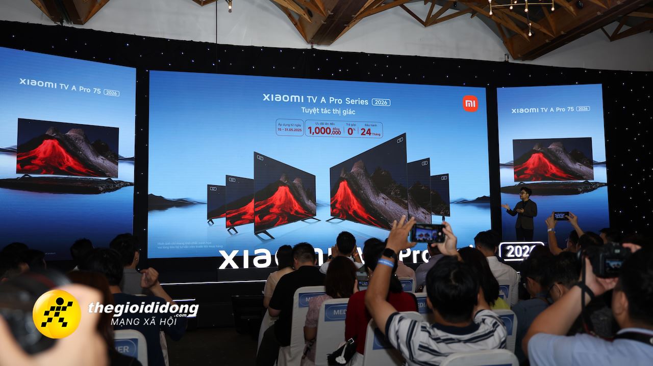Xiaomi ra mắt TV A Pro Series và TV A Series 2026 cùng sản phẩm AIoT