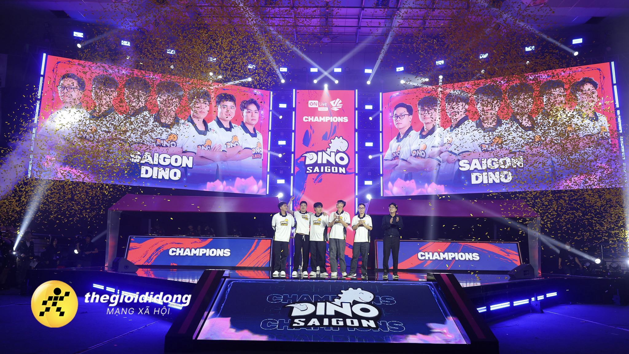 Saigon Dino chính thức lên ngôi vương tại ON Live VCS 2025, đánh dấu mùa giải đầy ấn tượng