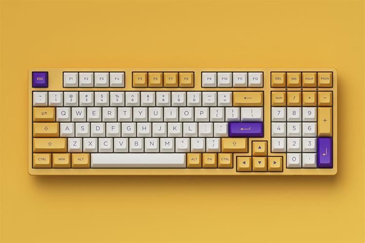 Bàn phím Cơ Có Dây Akko 3098S Los Angeles V3 Creamy Yellow Pro