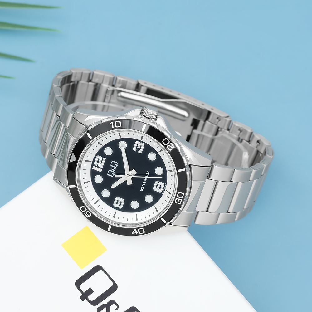 Đồng hồ Q&Q Q57B-001PY chính hãng, giá rẻ, mẫu mã đẹp