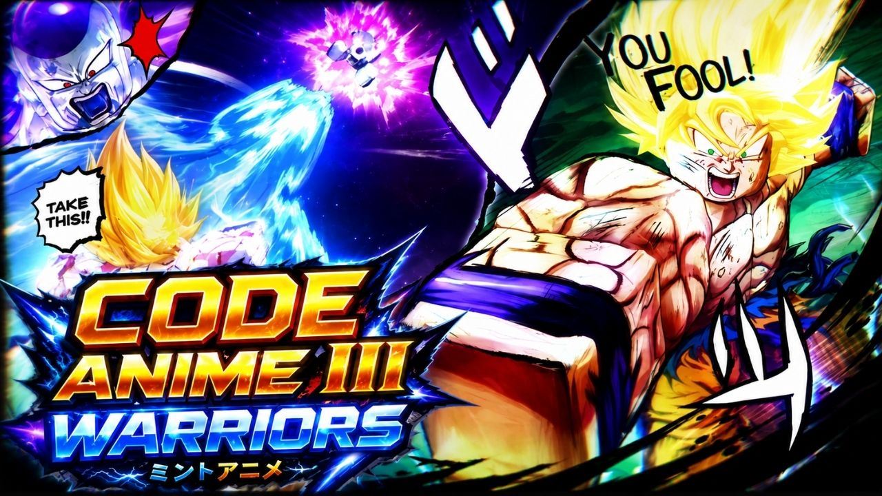 Code Anime Warriors 3 06/2026 mới nhất, cách nhập code