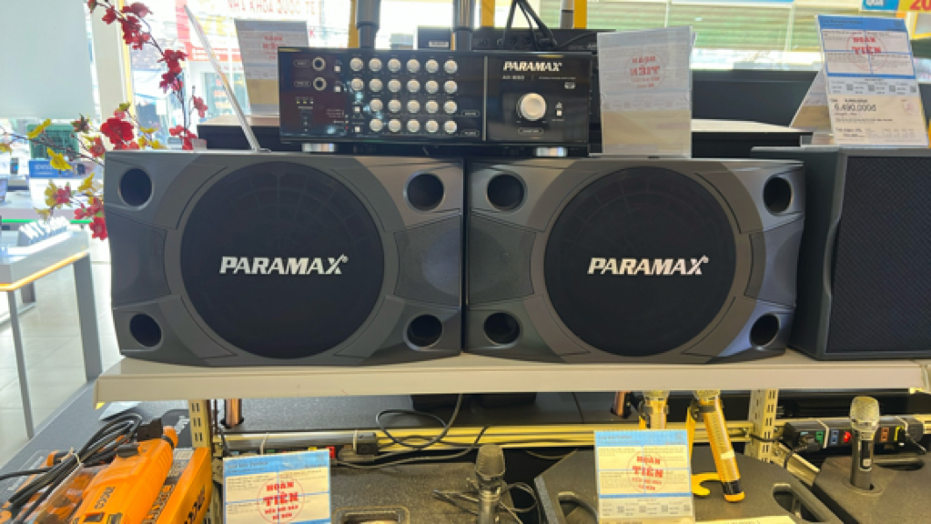 Mua Cặp loa karaoke Paramax LX-850 400W cũ, rẻ hơn từ 30-70% so với mua mới, 1 đổi 1